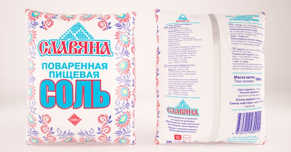Соль “Славяна”, помол №1, 1000 г